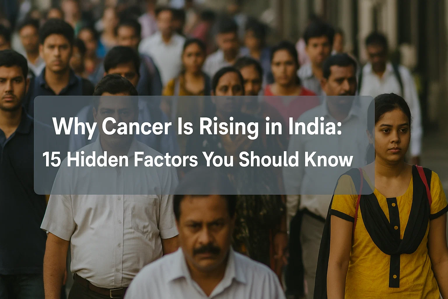 Why Cancer Is Rising in India: 15 Hidden Causes You Should Know